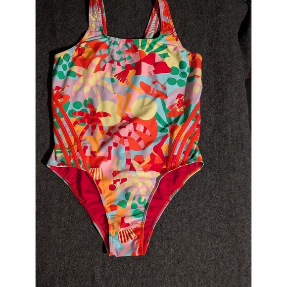 adidas | Swim | Adidas X Farm Rio Bathing Suit Open Back 4 | Poshmark
